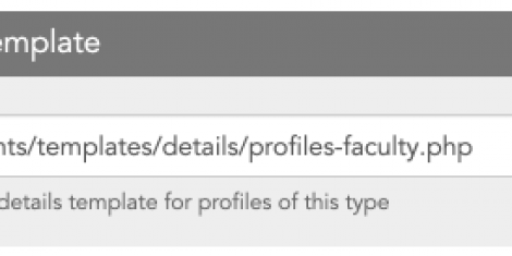 Profiles - LiveWhale Support